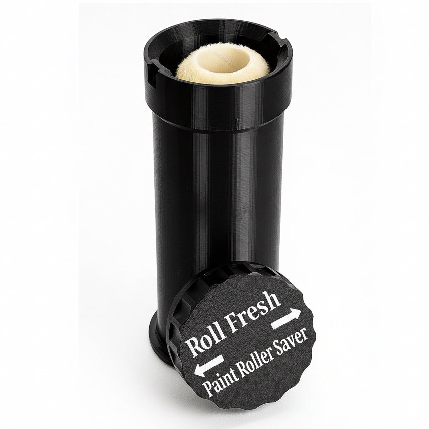 ROLLFRESH PAINT ROLLER SAVER- Store Your Wet Paint Roller for Days ...